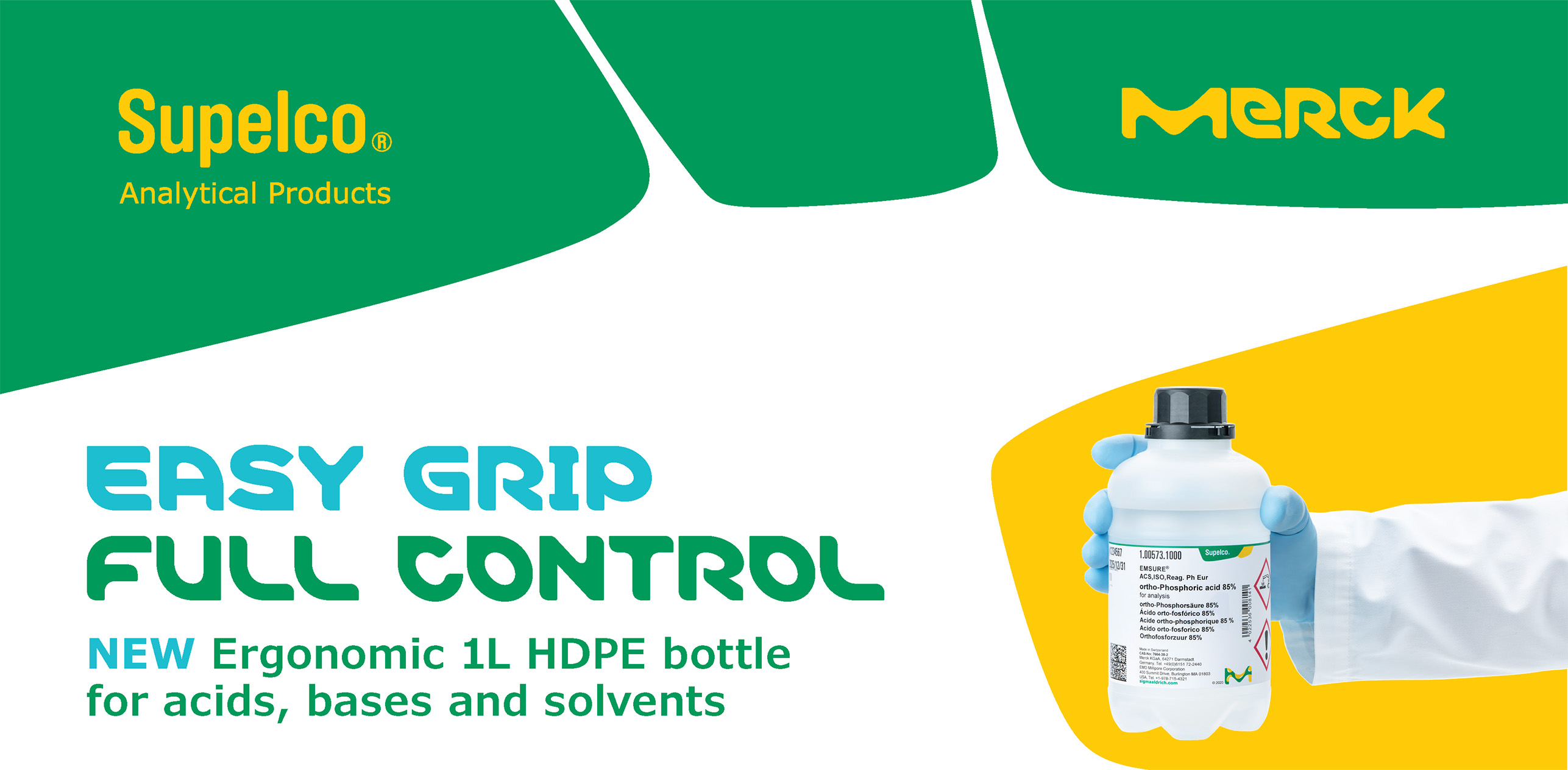 Introducing the Ergonomic 1L HDPE Easy Grip Bottle - Lab Supply ...
