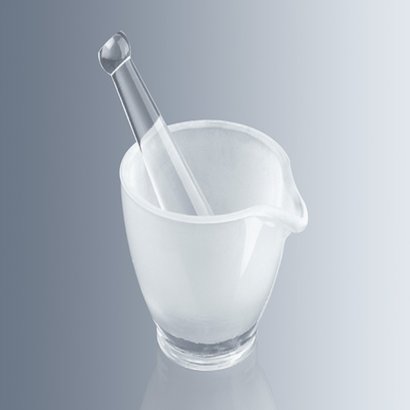 Large Glass Mortar And Pestle